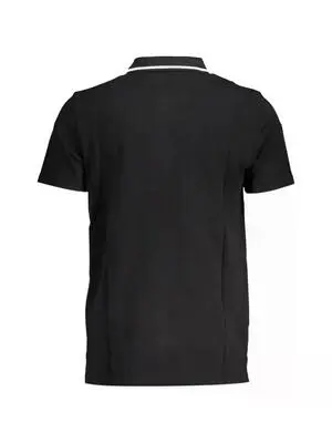 FILA Logo-patch Tipped Polo Shirt
