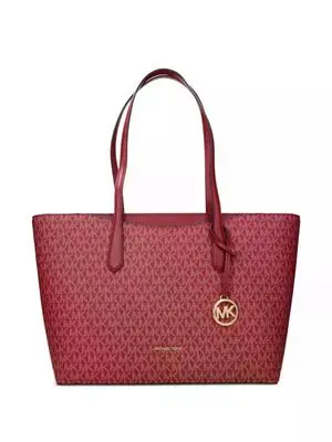 Michael Kors Monogram-print Tote Bag - Red