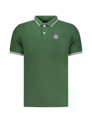 NORTH SAILS Tipped Piqué Polo Shirt - Green