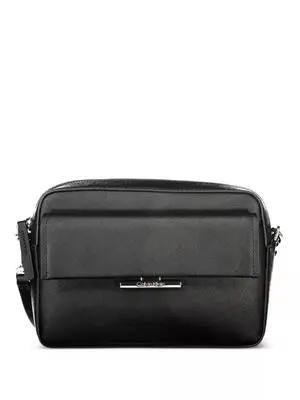 Calvin Klein Monogram Leather Crossbody Bag