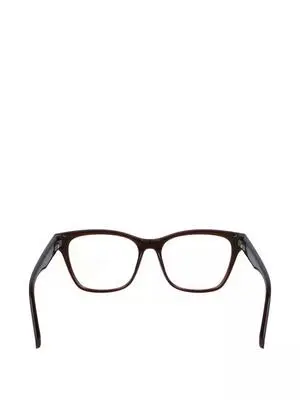 Lacoste Square Frame Glasses - Brown