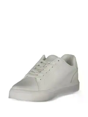 Calvin Klein Logo-print Leather Sneakers