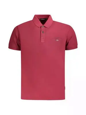 NAPAPIJRI Short-sleeve Cotton Polo Shirt - Red