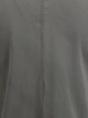 Rick Owens Seam-detail Cotton T-shirt - Grey