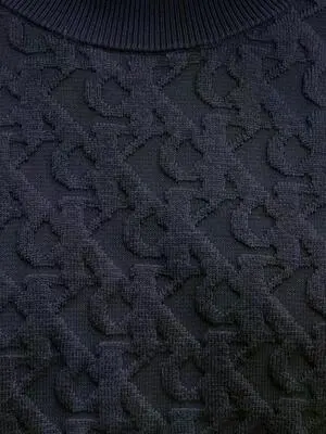 Calvin Klein Monogram-pattern Sweater