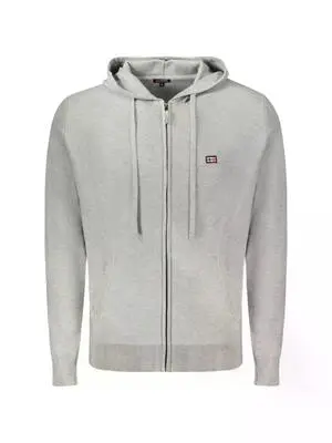 NORWAY 1963 Zip-up Knitted Hoodie - Grey