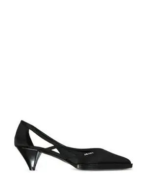 Prada Pointed-toe Heeled Pumps With Crossover Straps