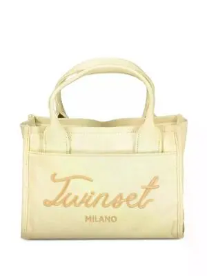 TWINSET Logo-embroidered Tote