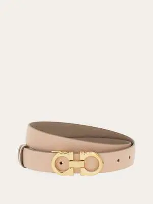 FERRAGAMO Gancini Reversible And Adjustable Belt Pink