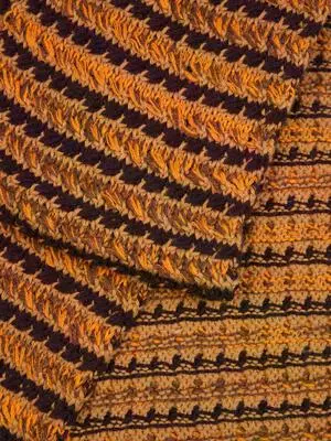 Etro Striped Wool Scarf