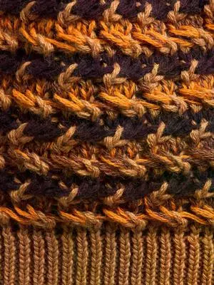 Etro Striped-pattern Wool Beanie