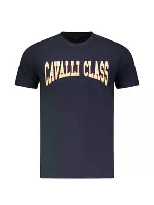 Roberto Cavalli Logo-print T-shirt - Blue