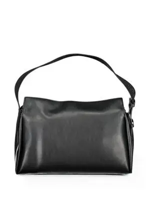 Calvin Klein Logo-jacquard Satchel Tote - Black