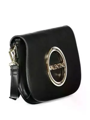 MARIO VALENTINO Logo-plaque Half-moon Tote Bag