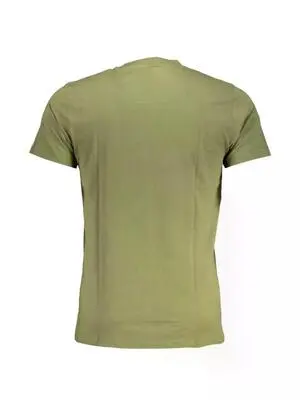 Roberto Cavalli Tiger-print Cotton T-shirt - Green
