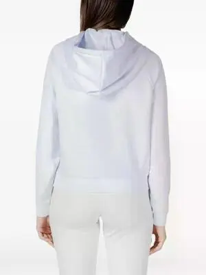Armani Exchange Logo-print Raglan-sleeve Hoodie