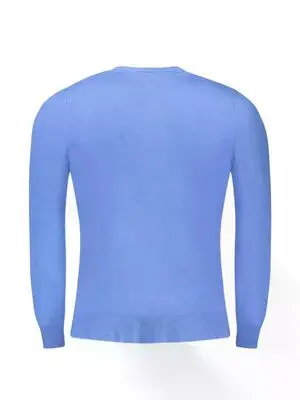 Roberto Cavalli Crew-neck Cotton Sweater - Blue