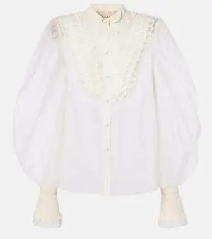 Valentino Garavani Embroidered Blouses