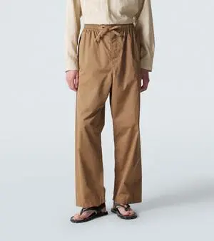 LEMAIRE Cotton Twill Wide-leg Pants