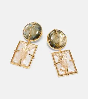 Saint Laurent Cassandre Clip-on Earrings