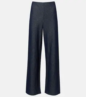 Vince Colette Wide-leg Pants - Blue