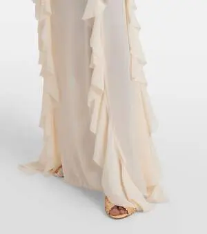 BANANHOT Ora Maxi Skirt - Beige