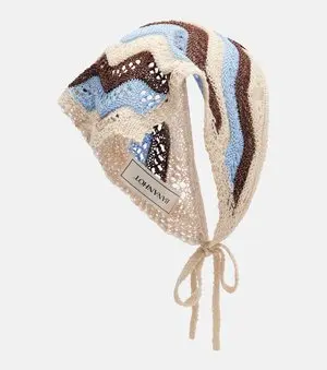 BANANHOT Chevron Crochet Scarf