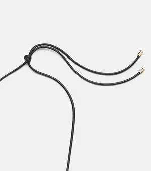 JENNIFER FISHER Quartz Necklace - Black