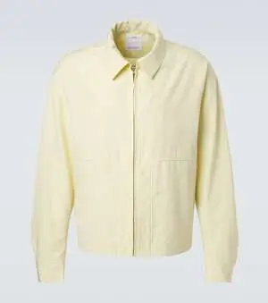 Visvim Somer Silk And Wool Jacket - Yellow