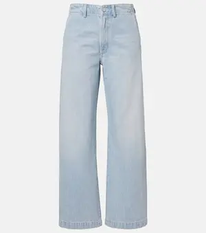 AGOLDE X Maria Mcmanus Wide-leg Jeans - Blue