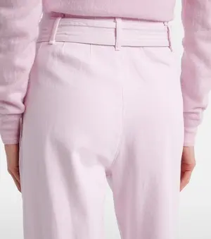 AGOLDE X Maria Mcmanus Belted Wide-leg Jeans