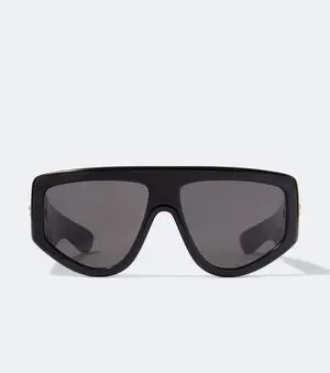 Bottega Veneta Shield Sunglasses - Black