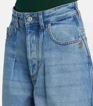 Jacquemus Ovale De-nîmes Barrel-leg Jeans - Blue