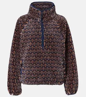 The Upside Harlow Fleece Half-zip Sweatshirt - Brown