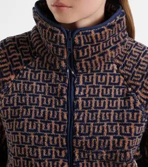 The Upside Harlow Fleece Half-zip Sweatshirt - Brown