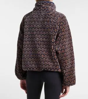 The Upside Harlow Fleece Half-zip Sweatshirt - Brown