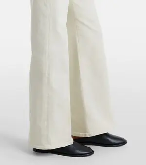 7 For All Mankind Lotta Tailorless Wide-leg Jeans