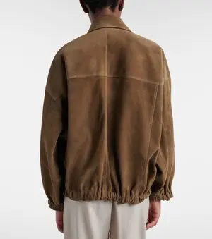 Brunello Cucinelli Suede Jacket - Green