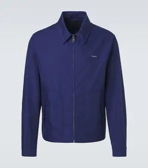 Prada Technical Blouson Jacket - Blue