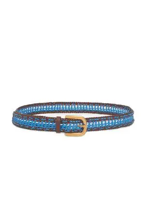 Gabriela Hearst Sam Braided Leather Belt