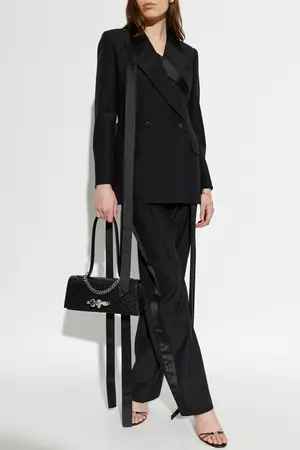 Alexander McQueen Wool Blend Trousers