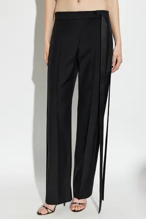 Alexander McQueen Wool Blend Trousers