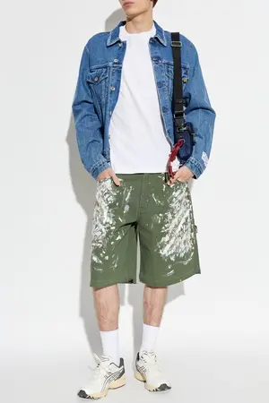 GALLERY DEPT. Denim Jacket With Logo - Blue