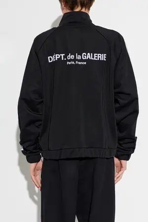 GALLERY DEPT. Logo Zip Up Track Jacket - Black
