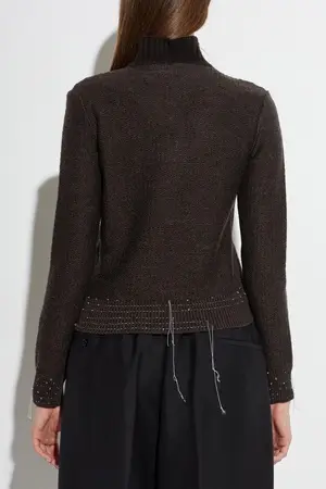 MAISON MARGIELA Sweater With Decorative Threads