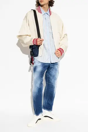 Dsquared2 Striped Pattern Shirt