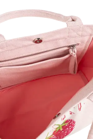 GANNI Logo Shopper Bag - Pink