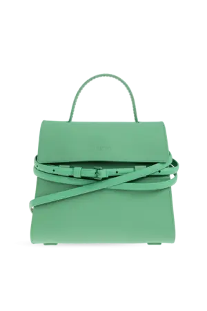 Moschino Handbag With Logo - Green