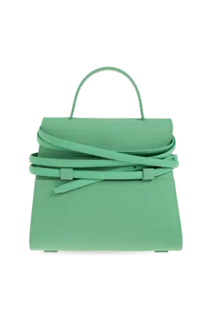 Moschino Handbag With Logo - Green