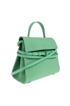 Moschino Handbag With Logo - Green